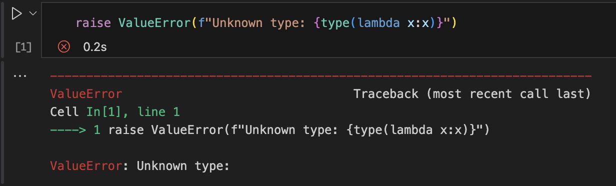 Text In Traceback Gets Incorrectly Interpreted As Html · Issue 14002 · Microsoftvscode Jupyter 