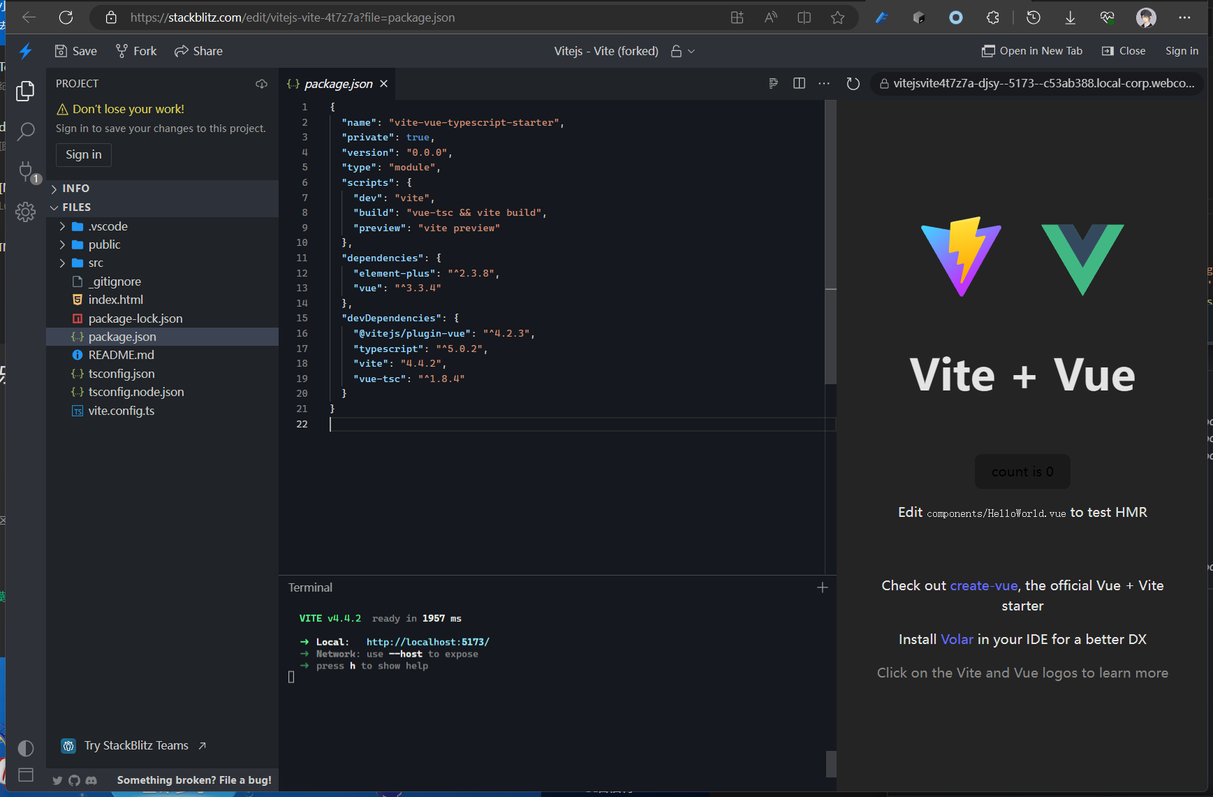 Build Error Of `element Plus` Occurred After Update `vite442` To