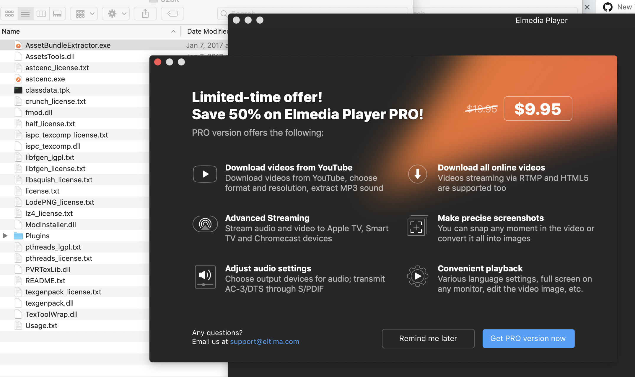 When I open the Extractor it opens up a movie player · Issue #294 · SeriousCache/UABE · GitHub