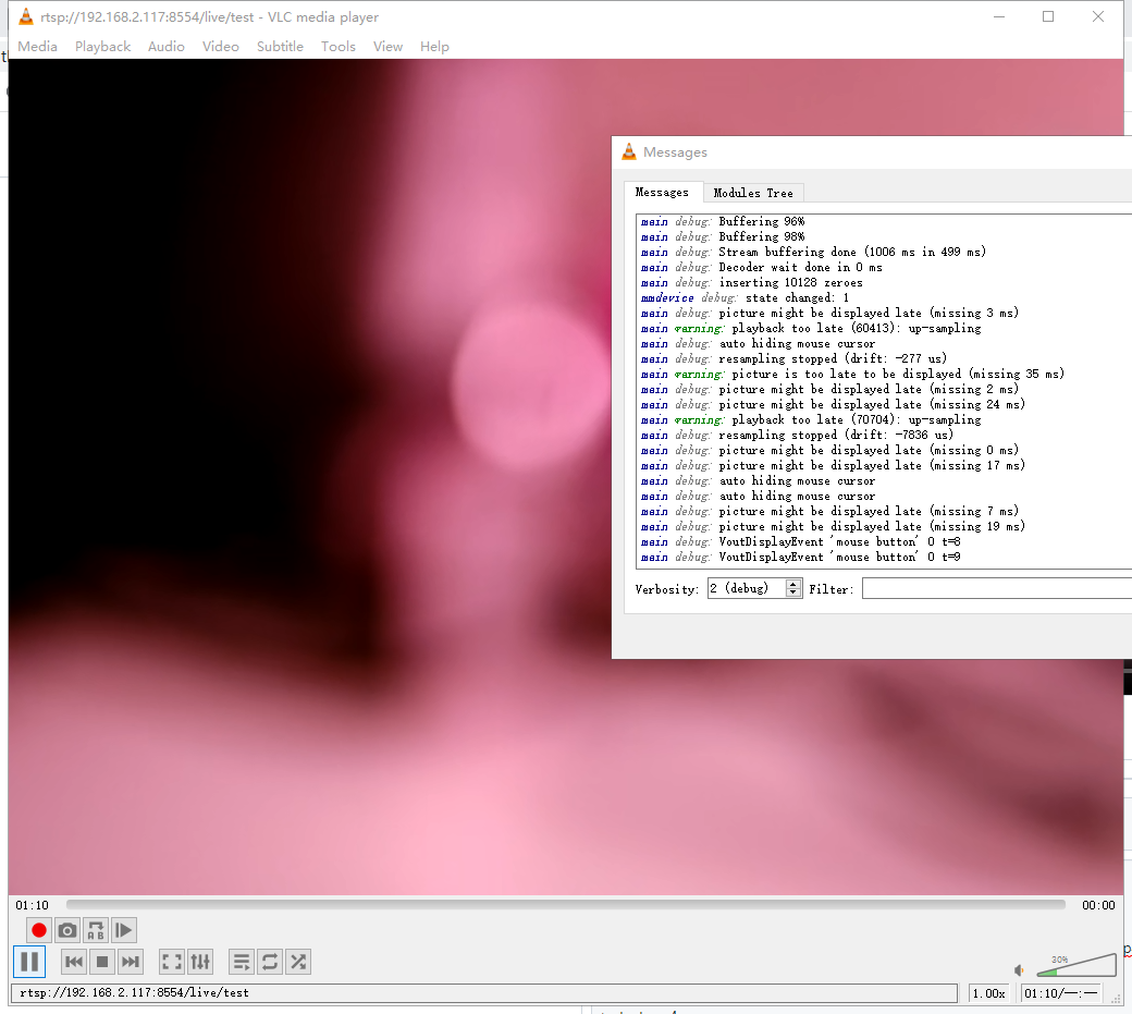 [技术咨询] 咨询描述(必填) vlc strange behavior · Issue #2416 · ZLMediaKit/ZLMediaKit · GitHub
