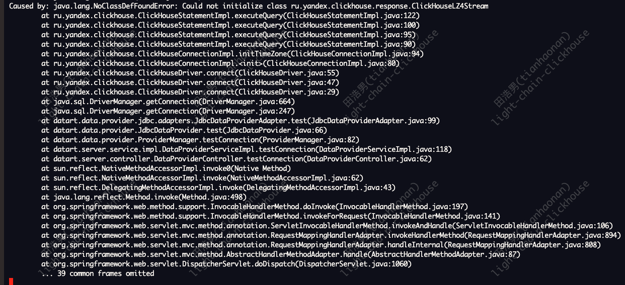 ClickHouse 连接测试 报错 · Issue #970 · running-elephant/datart · GitHub