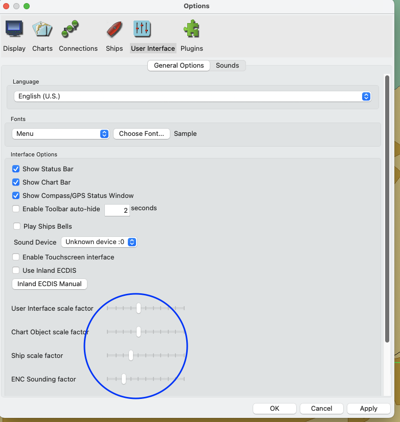 macOS: missing labels on sliders of Options · Issue #3019 · OpenCPN/OpenCPN · GitHub