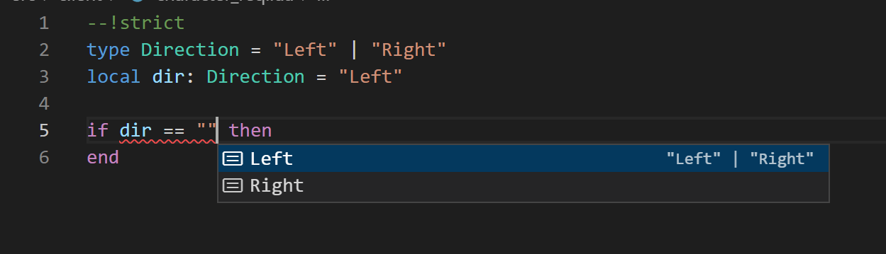 Autocomplete of a string singleton is incorrect in some places · Issue #858 · luau-lang/luau ...