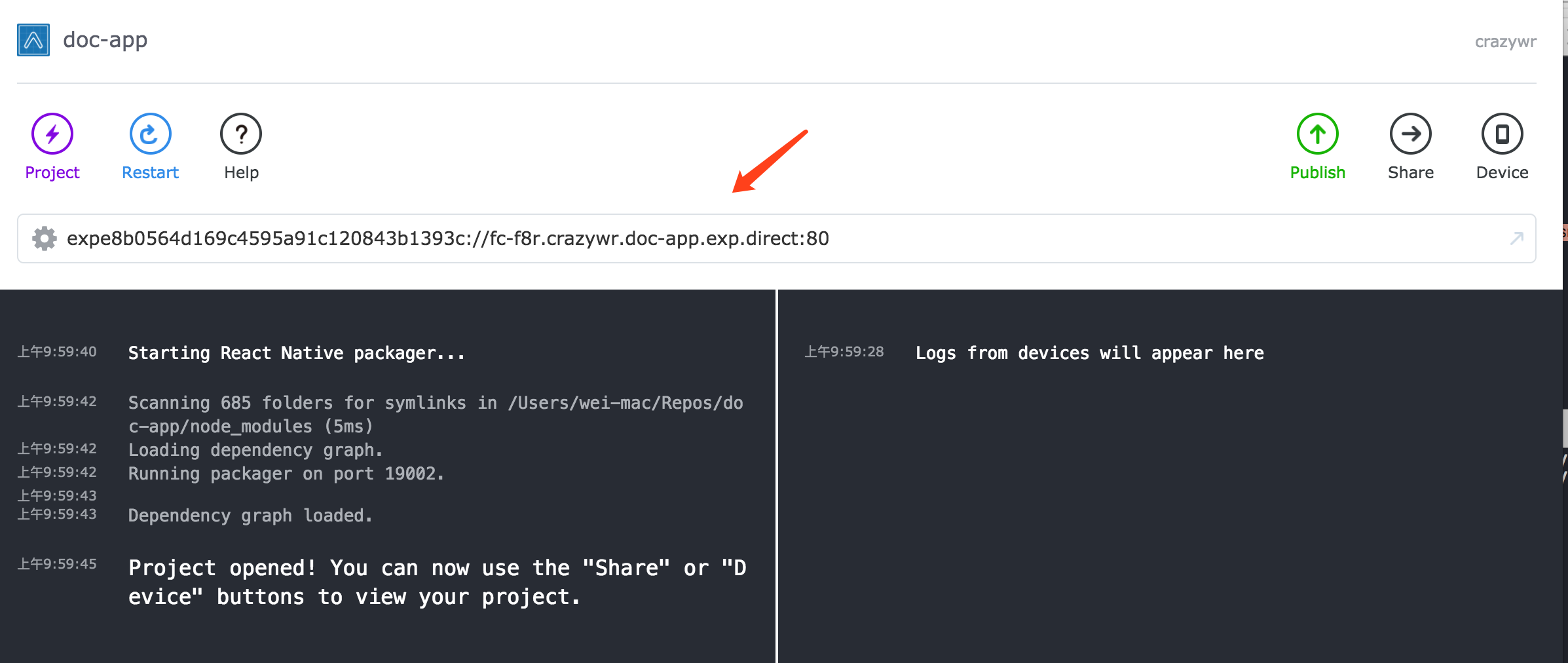 detached project crashed when running · Issue #403 · expo/expo · GitHub