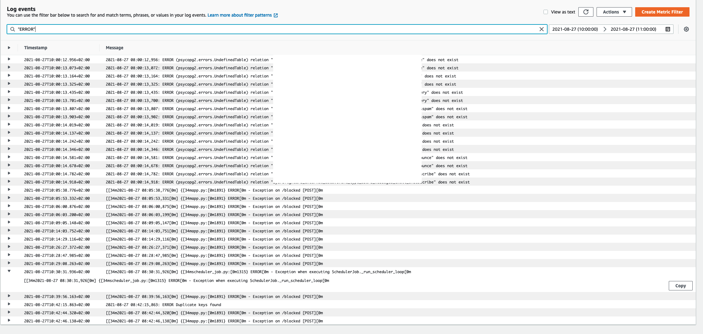 Error Exception When Executing Schedulerjobrunschedulerloop · Apache Airflow · Discussion