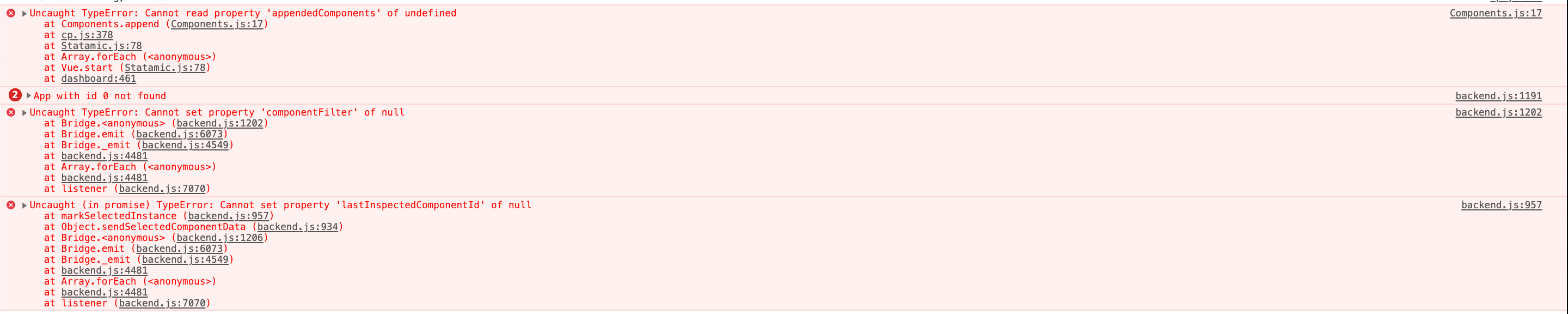 Appending A Vue Component Not Working · Issue 3778 · Statamiccms · Github 