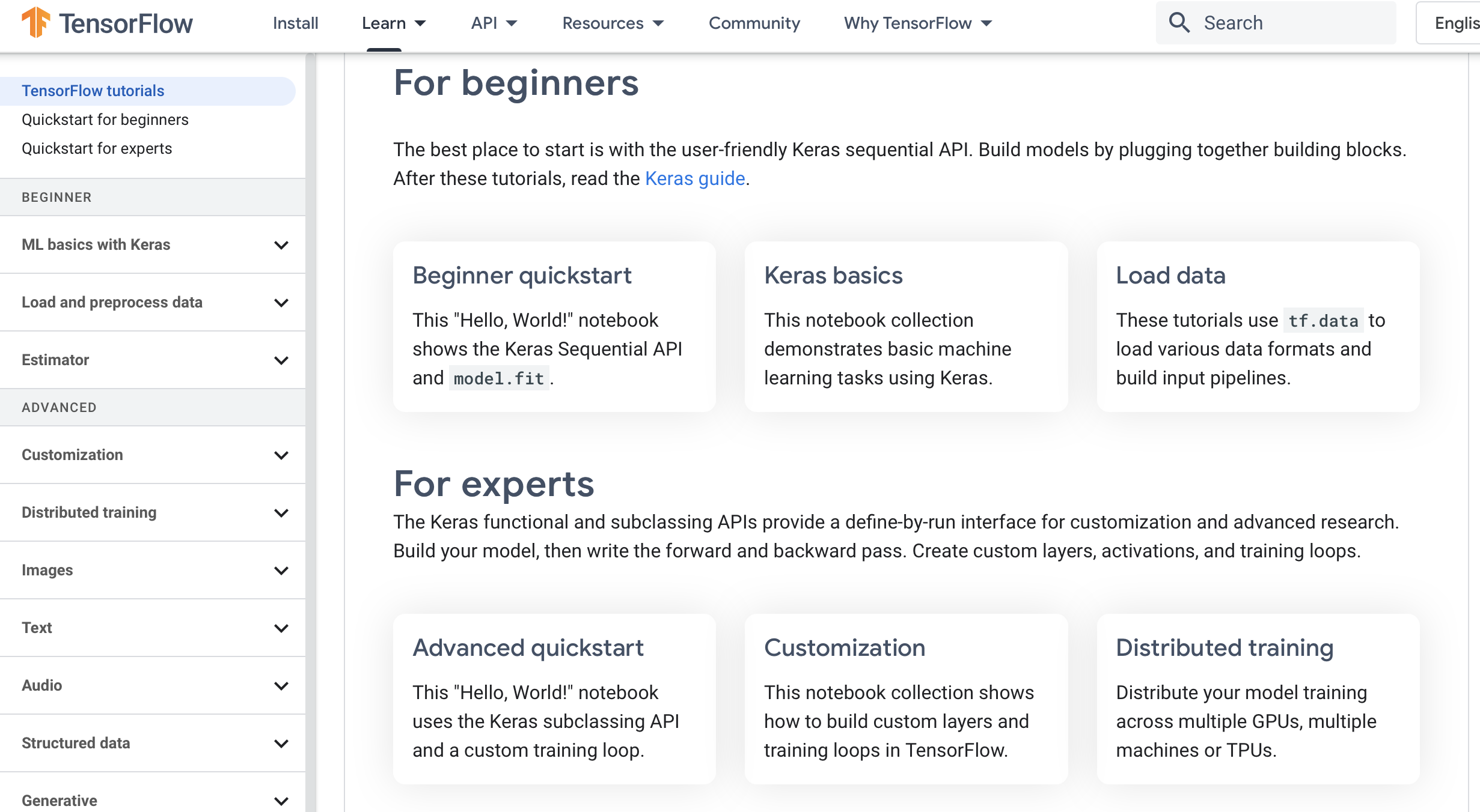 Hard to navigate docs front page, refguide link is missing · Issue ...