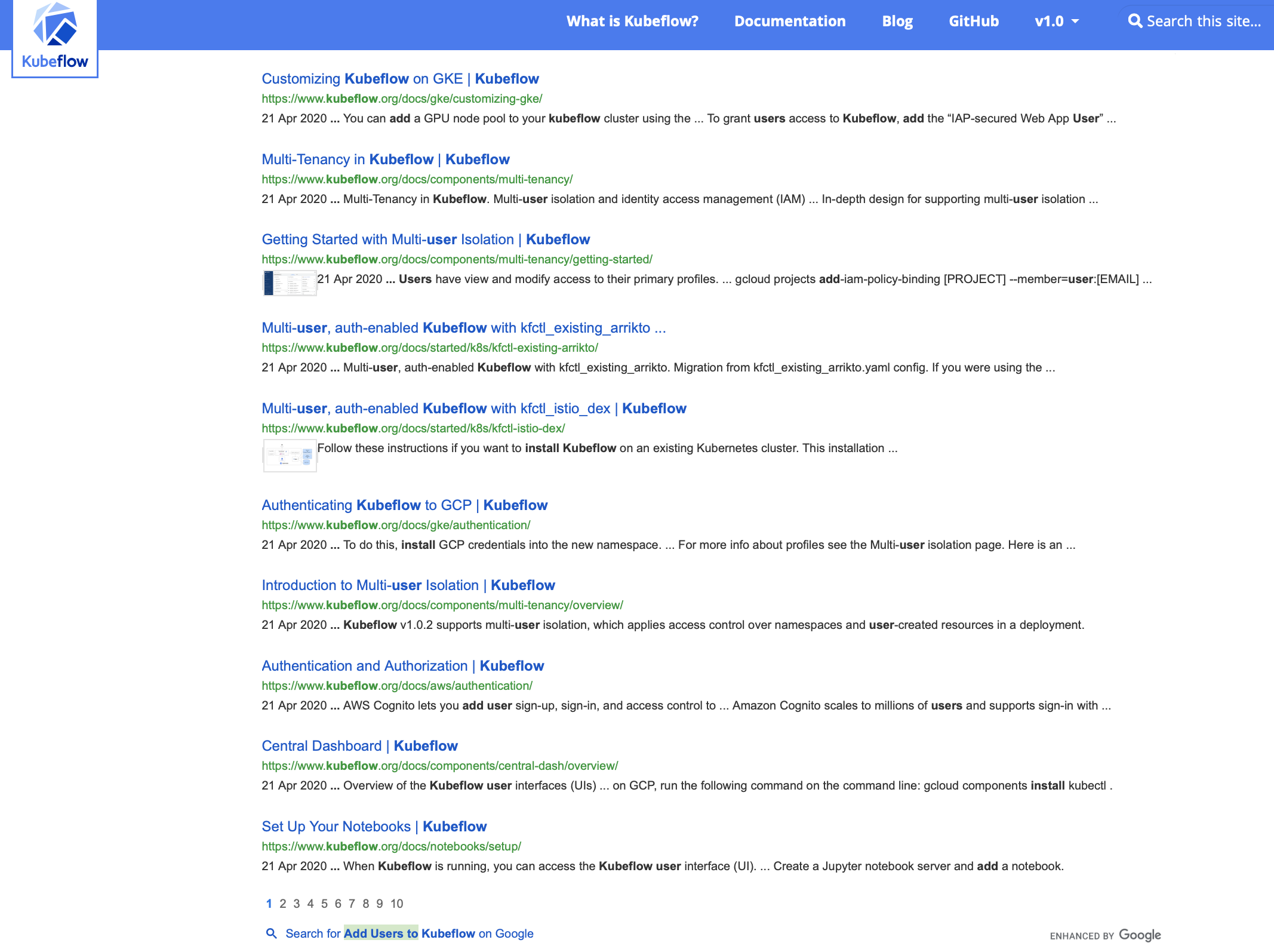 [gcp] Granting Users To Kubeflow Permission Doc Can Hardly Be Found · Issue 2003 · Kubeflow