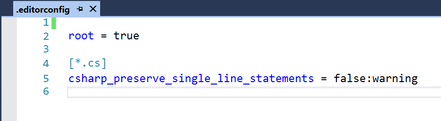 No warnings or errors are shown inside Visual Studio for rules in .editorconfig · Issue #33689 ...