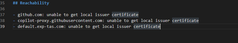 Visual studio code is not connecting to GitHub Copilot · community · Discussion #43206 · GitHub