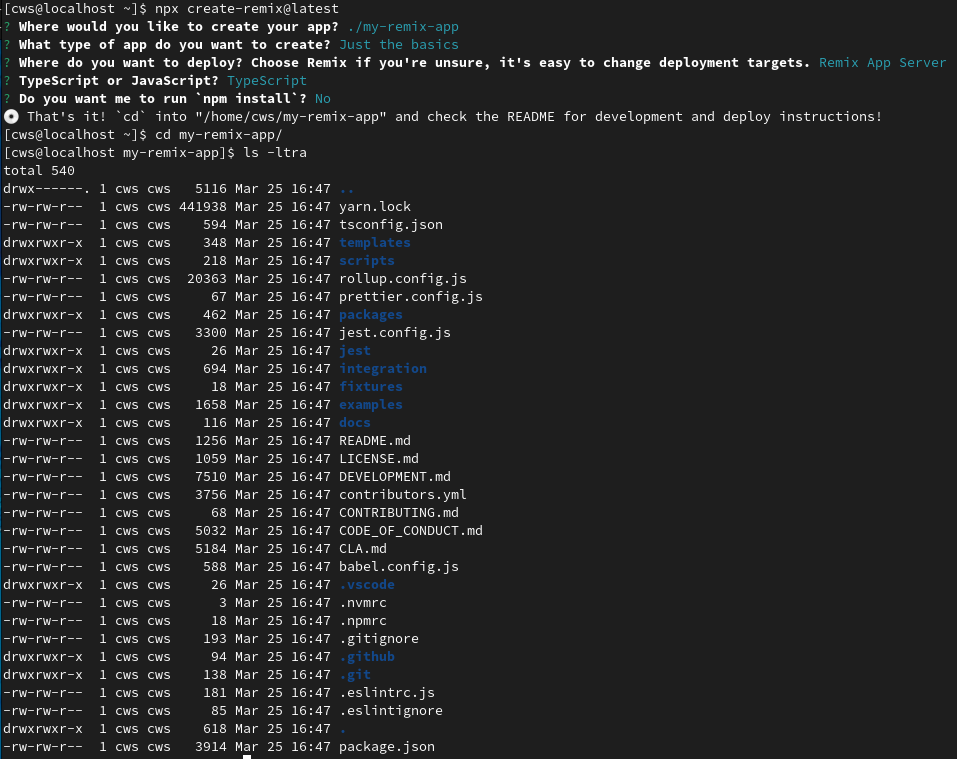 create-remix templates don't work if a local folder of the same name as ...