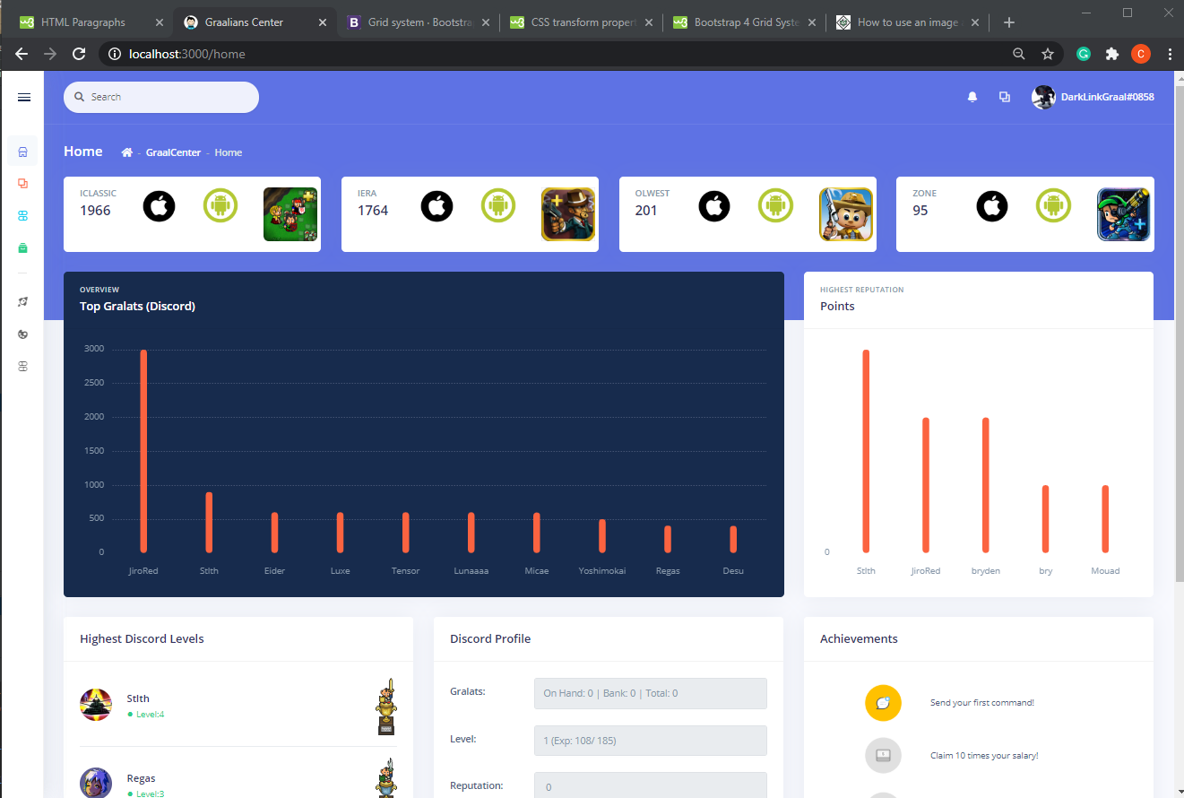 Redid the entire dashboard · Issue #288 · Androz2091/AtlantaBot · GitHub