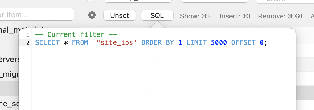 [Feature Request] Show selected columns in SQL viewer · Issue #2090 · TablePlus/TablePlus · GitHub
