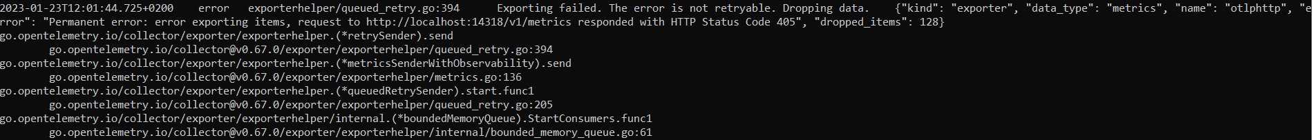 OTLP HTTP ingestion does not work · Issue #149 · uptrace/uptrace · GitHub