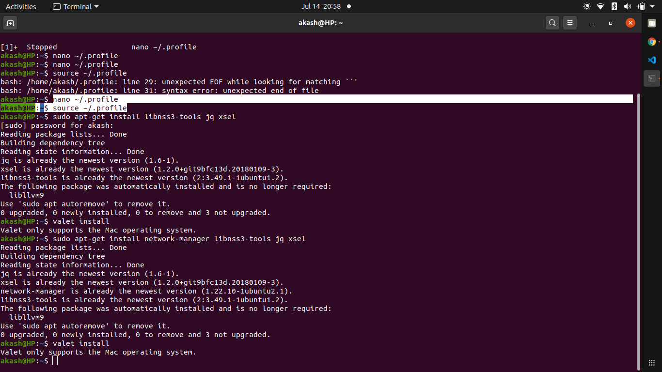 Not installed · Issue #292 · cpriego/valet-linux · GitHub