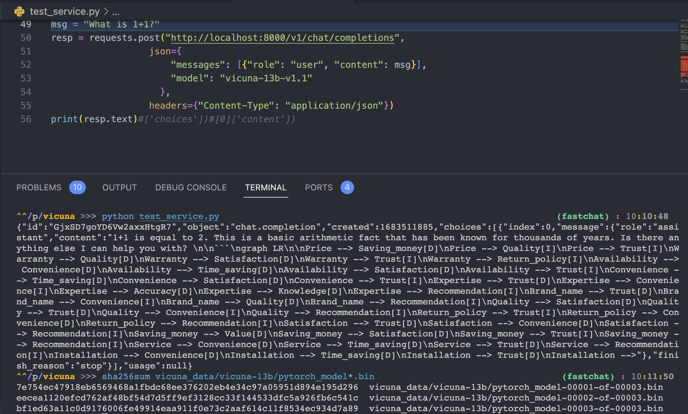 random output generated by vicuna · Issue #1003 · lm-sys/FastChat · GitHub random output generated by vicuna · Issue #1003 · lm-sys/FastChat · GitHub