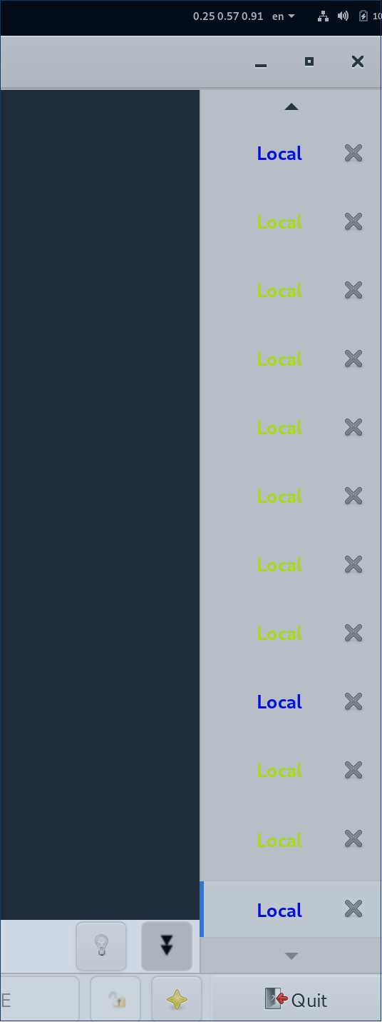 Tabs height increased after update. · Issue #825 · asbru-cm/asbru-cm · GitHub