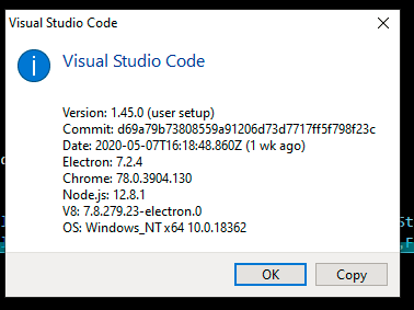 Path does not exist any more on disk error while creating new project in VS code. · Issue #2187 ...