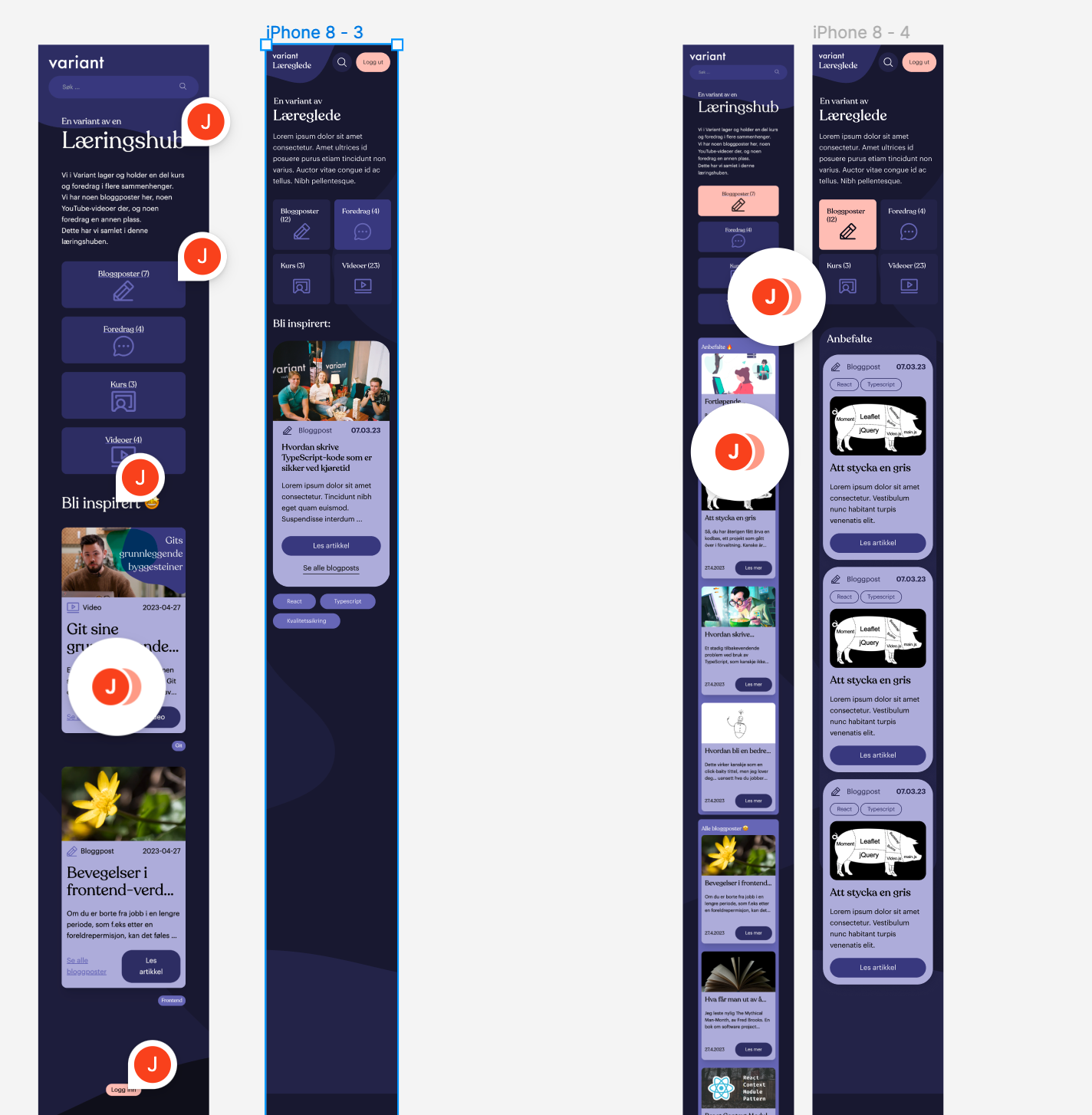 Bugfix: Fargekontraster, fonter, konsekvent bruk av typografisk hierarki, padding · Issue #90 ...