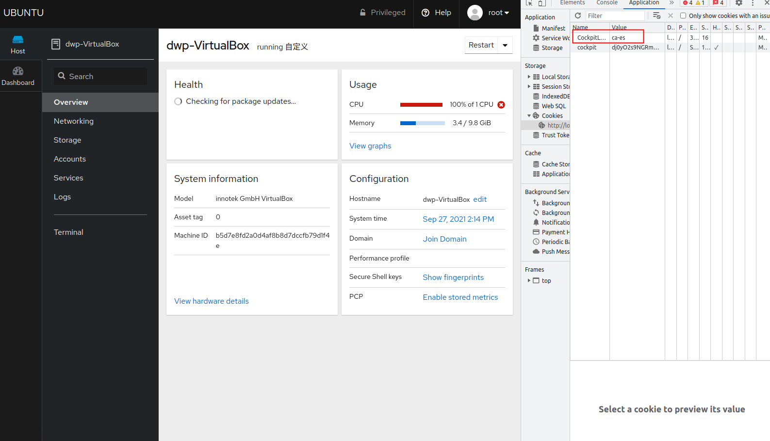 Change System time error · Issue #16401 · cockpit-project/cockpit · GitHub