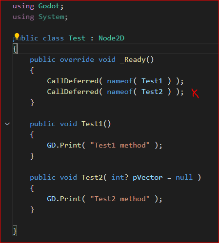 CallDeferred problem with parameters with a type by default in C# · Issue #46752 · godotengine ...