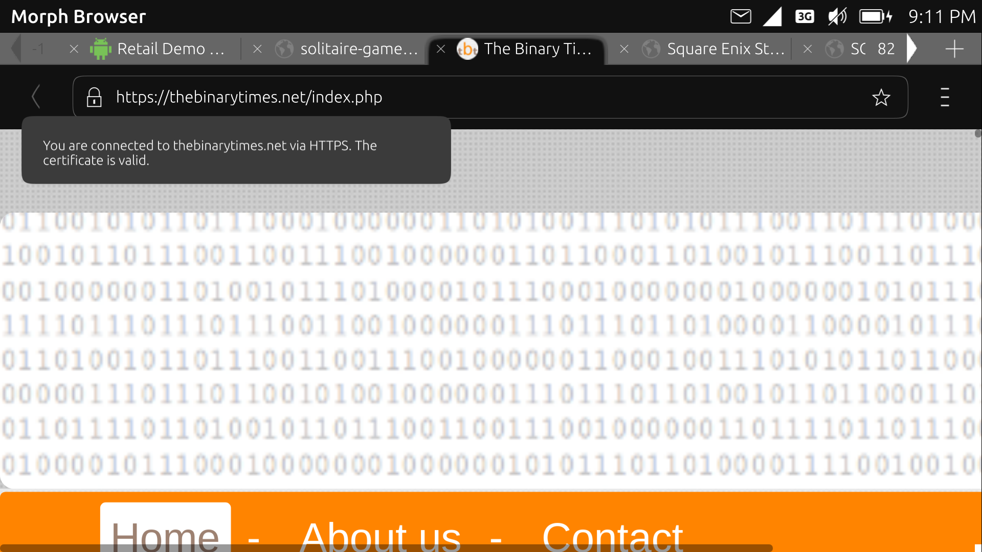 Show who issues/verified certificate · Issue #204 · ubports/morph-browser · GitHub