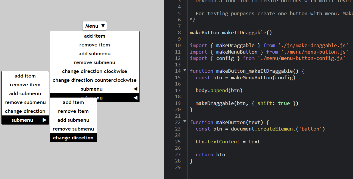 GitHub - UniBreakfast/submenu-context-or-not