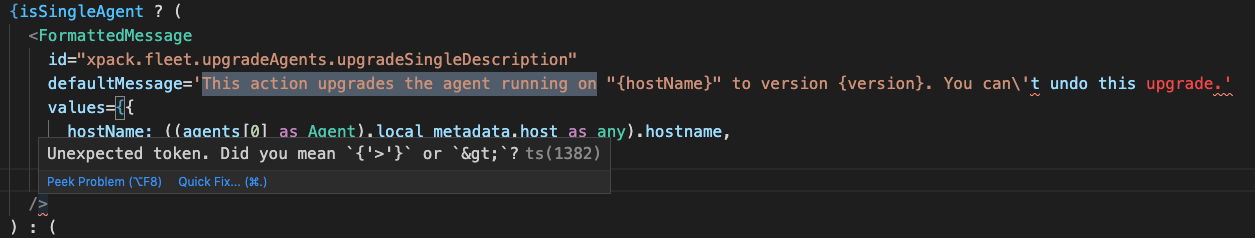 i18n check throws error when using `FormattedMessage` with template literals · Issue #81862 ...