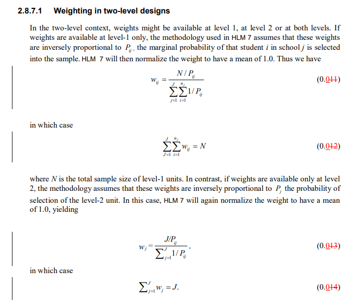 Level 2 or 3 weights · Issue #635 · JuliaStats/MixedModels.jl · GitHub