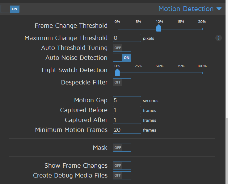 Help with Motion Detection FIXED · Issue #1989 · motioneye-project ...