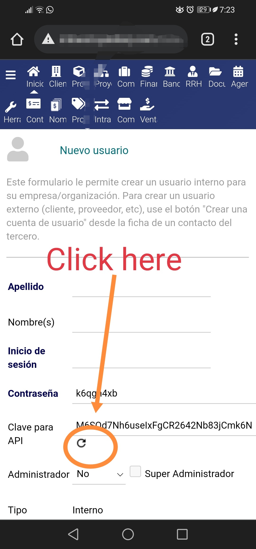 Api login error when you create a new user · Issue #9225 · Dolibarr/dolibarr · GitHub