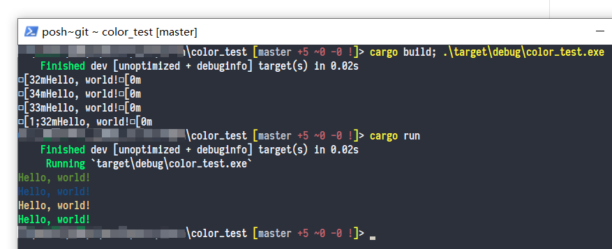 Windows 10+ supports ANSI codes · Issue #37 · colored-rs/colored · GitHub