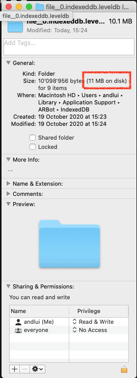 Table.put() yields huge amount of storage space · Issue #1147 · dexie ...