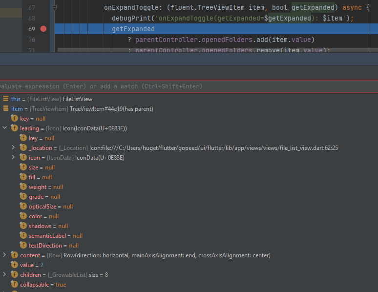 How to change a icon in single widget with a hook? · Issue #121304 · flutter/flutter · GitHub
