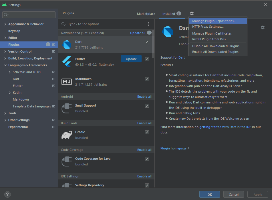 Breakpoints not working after updating flutter plugin · Issue #6002 · flutter/flutter-intellij ...