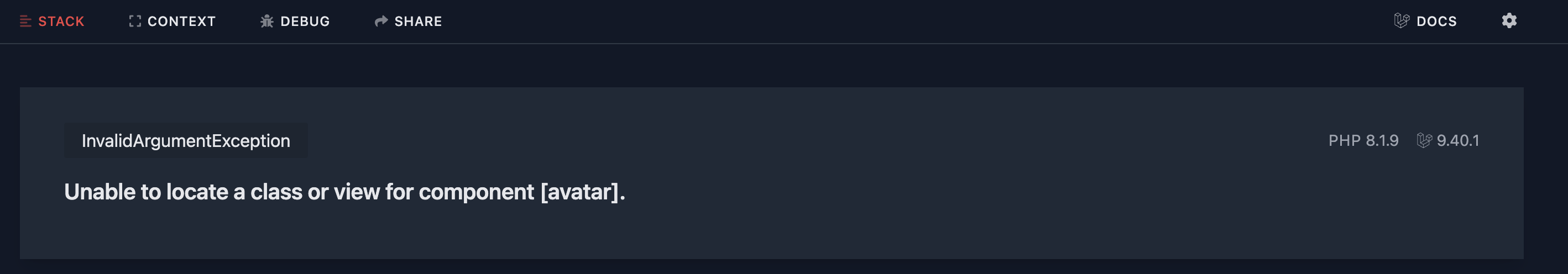 Unable to locate a class or view for component [badge] / [avatar] · Issue #544 · wireui/wireui ...