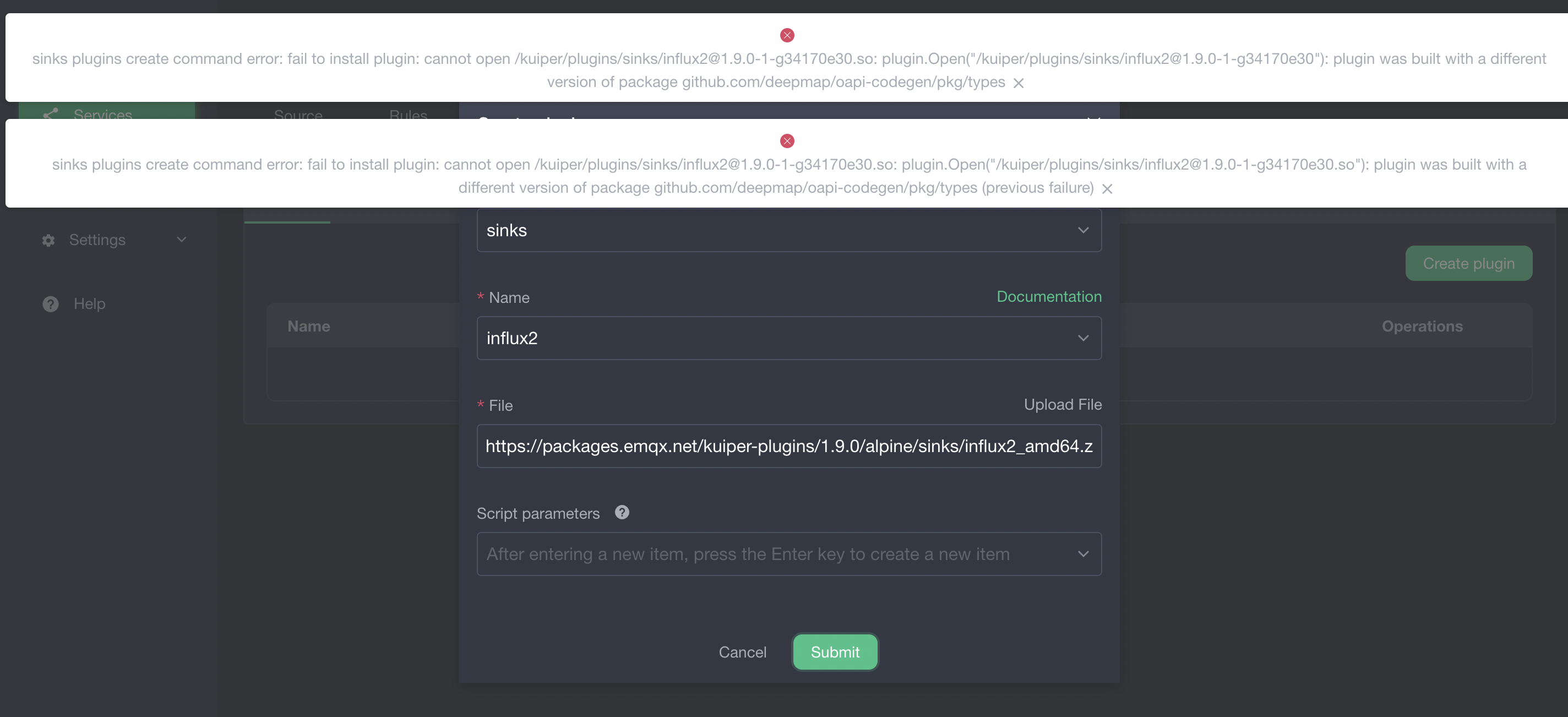 Install Influx2 Failed · Issue 1739 · Lf Edge Ekuiper · Github