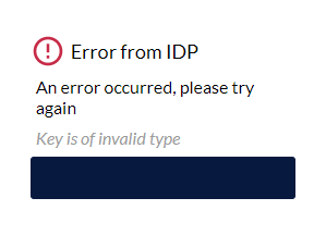 Error from IDP: Key is of invalid type · Issue #15981 · minio/minio · GitHub