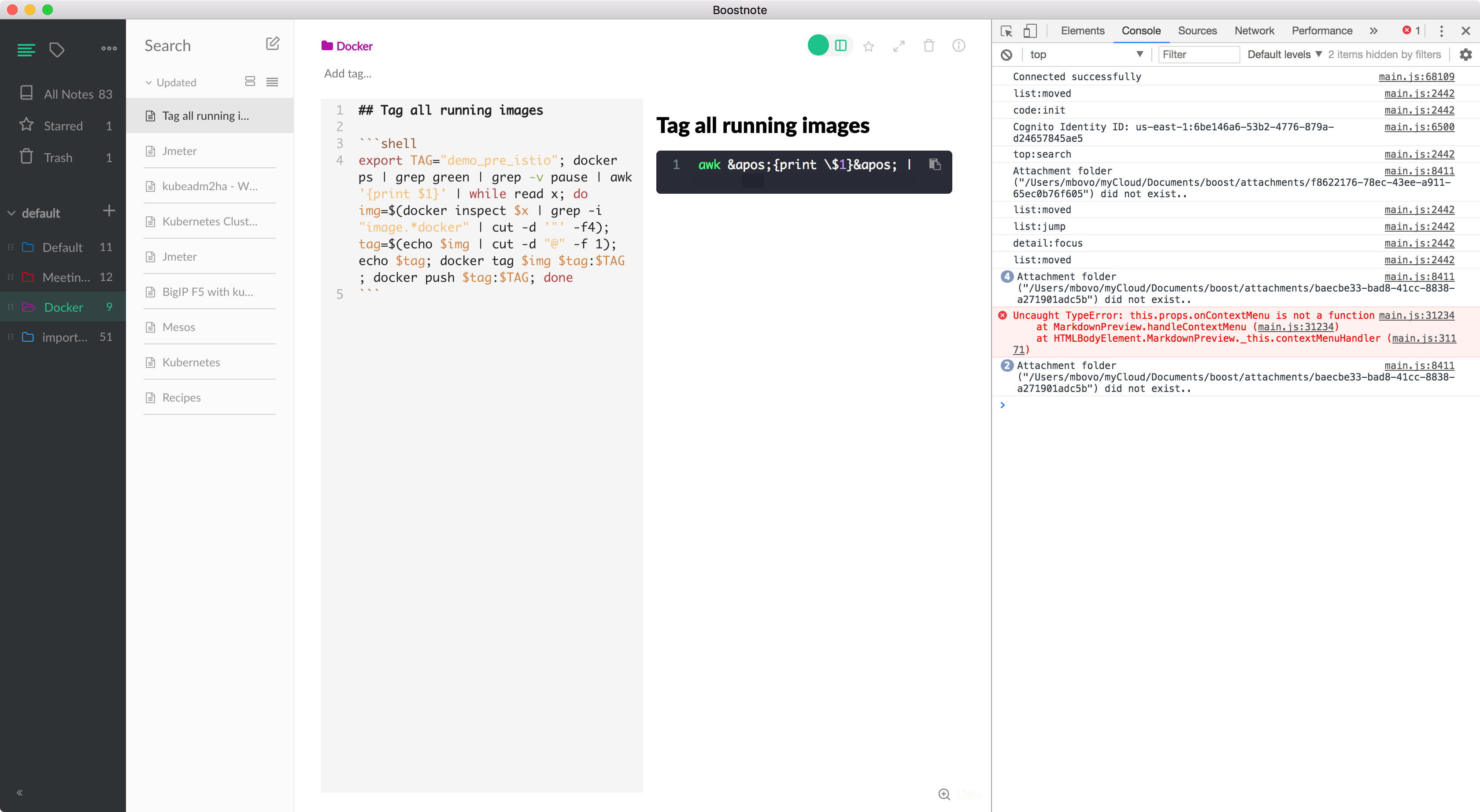 Code formatting add unrequested escapes · Issue #2277 · BoostIO/BoostNote-Legacy · GitHub