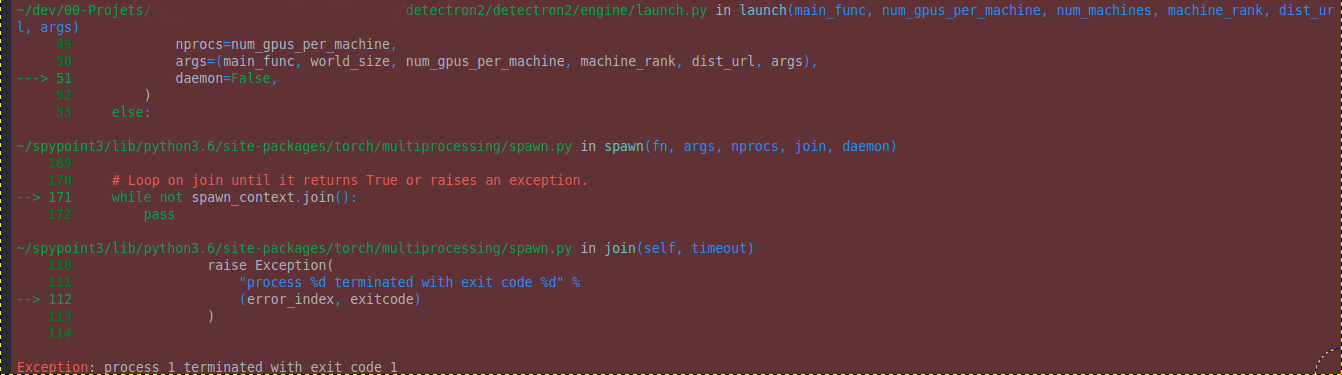 Train on multiple-gpus · Issue #376 · facebookresearch/detectron2 · GitHub