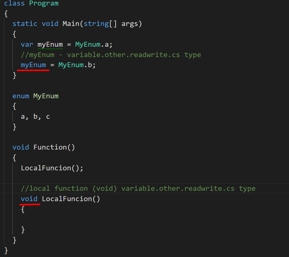 Local functions type · Issue #73 · dotnet/csharp-tmLanguage · GitHub