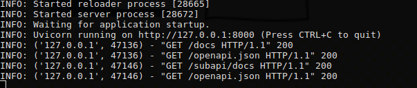 Sub application proxy docs showing same thing as main application ...