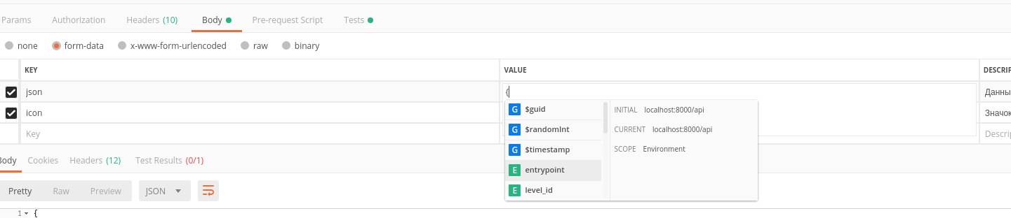 Add JSON as third field type in form-data fields · Issue #6611 ...