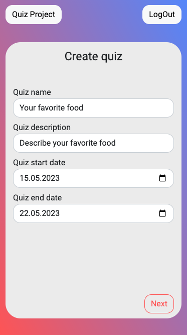 GitHub - TBR-Group-software/quiz-project: Quiz project build with Django and Bootstrap 5