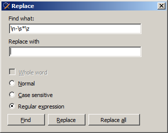 Remove Dash on empty line · Issue #5106 · SubtitleEdit/subtitleedit · GitHub