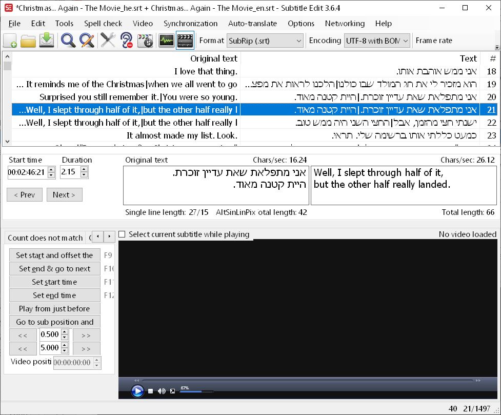 Copy-paste in translator mode causes desync · Issue #5597 · SubtitleEdit/subtitleedit · GitHub