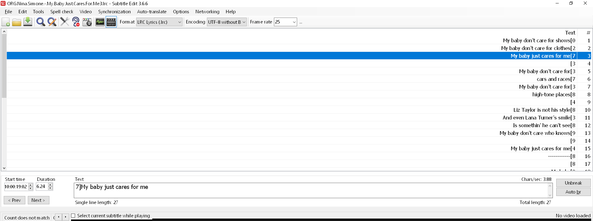 Mp3 Lyrics without end time · Issue #6214 · SubtitleEdit/subtitleedit · GitHub