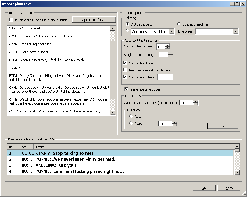 Import Plain Text can use an update · Issue #3214 · SubtitleEdit ...