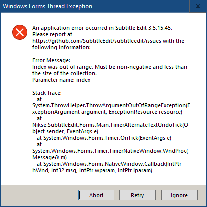 Undo function undoes more than necessary · Issue #4177 · SubtitleEdit ...