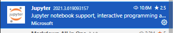 Not able to install jupyter extension ["Error: Unable to install extension 'ms-toolsai.jupyter ...